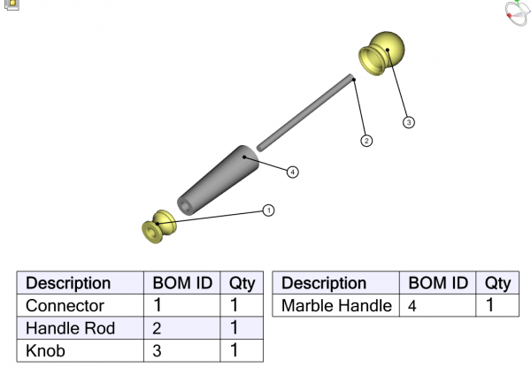 Creating BOM in SolidWorks Composer - IME Wiki