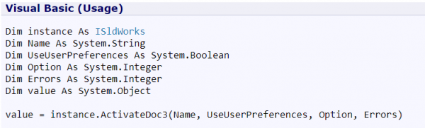 SOLIDWORKS API FUNDAMENTALS #3 | Understanding the SolidWorks Object ...