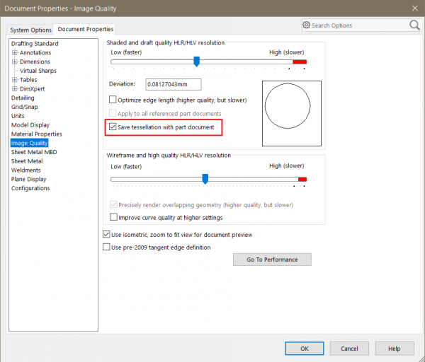 'The file contains no display data.' error when open SOLIDWORKS file in ...