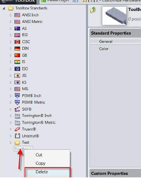 Toolbox - Adding a Part into SOLIDWORKS Toolbox - IME Wiki