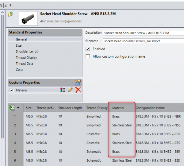 Toolbox - Adding a Custom Property into SOLIDWORKS Toolbox - IME Wiki