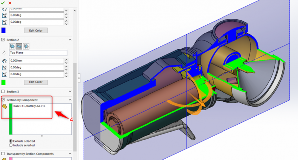 Assembly – Section View with zonal section method - IME Wiki