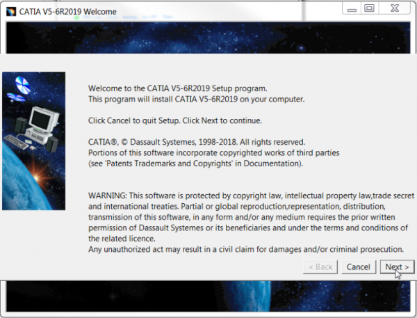 CATIA : V5-6R2019 GA & V5-6R2020 GA Setup Error - IME Wiki