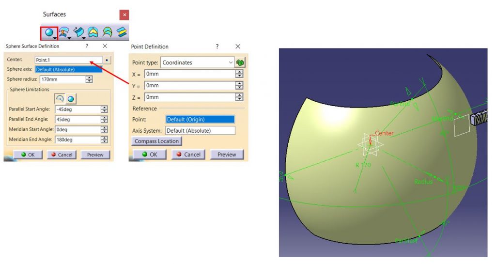CATIA | How to Manipulate Surface using Shape Morphing - IME Wiki