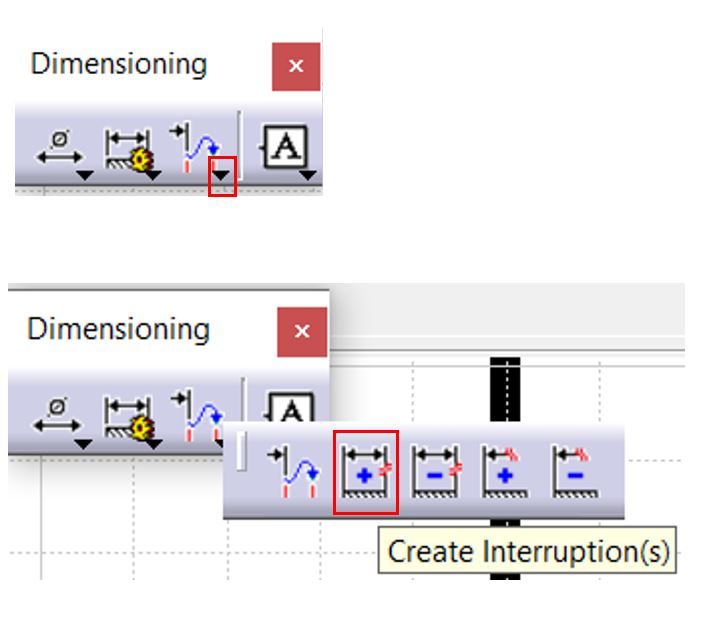 CATIA Drafting | How to use Interruption to improve view clarity - IME Wiki