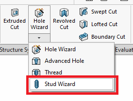 Create External Thread Using Stud Wizard (New in SOLIDWORKS 2022) - IME ...