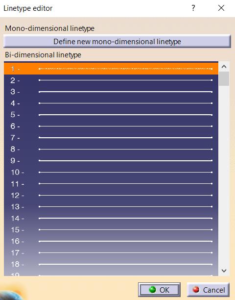 CATIA | Drafting | Customize Line Type - IME Wiki
