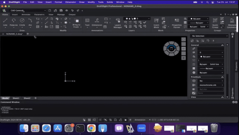 What's New in DraftSight 2024 - Ribbon Menus for MacOS - IME Wiki