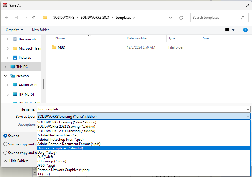 Setting Your Own Document Template as the Default Template in ...