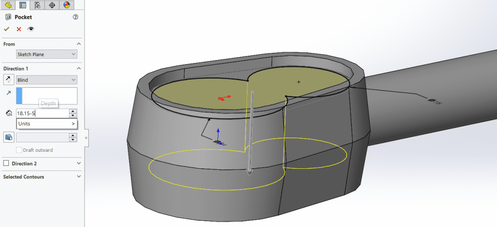 Performing Calculations in SOLIDWORKS Numeric Input Fields - IME Wiki