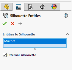 Projecting Bodies Outlines Using Silhouette Entities in SOLIDWORKS ...