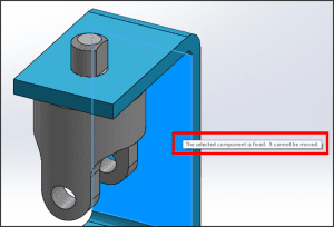 Fixed and float in SOLIDWORKS Assembly - IME Wiki