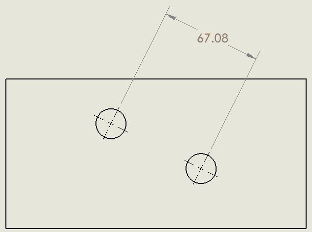 Quick Way to Measure Hole Center Distance in SOLIDWORKS - IME Wiki